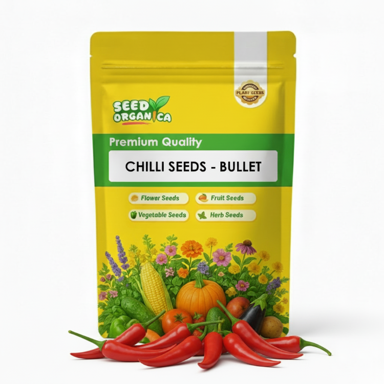 Bullet Chilli Seeds | Spicy Garden Pepper