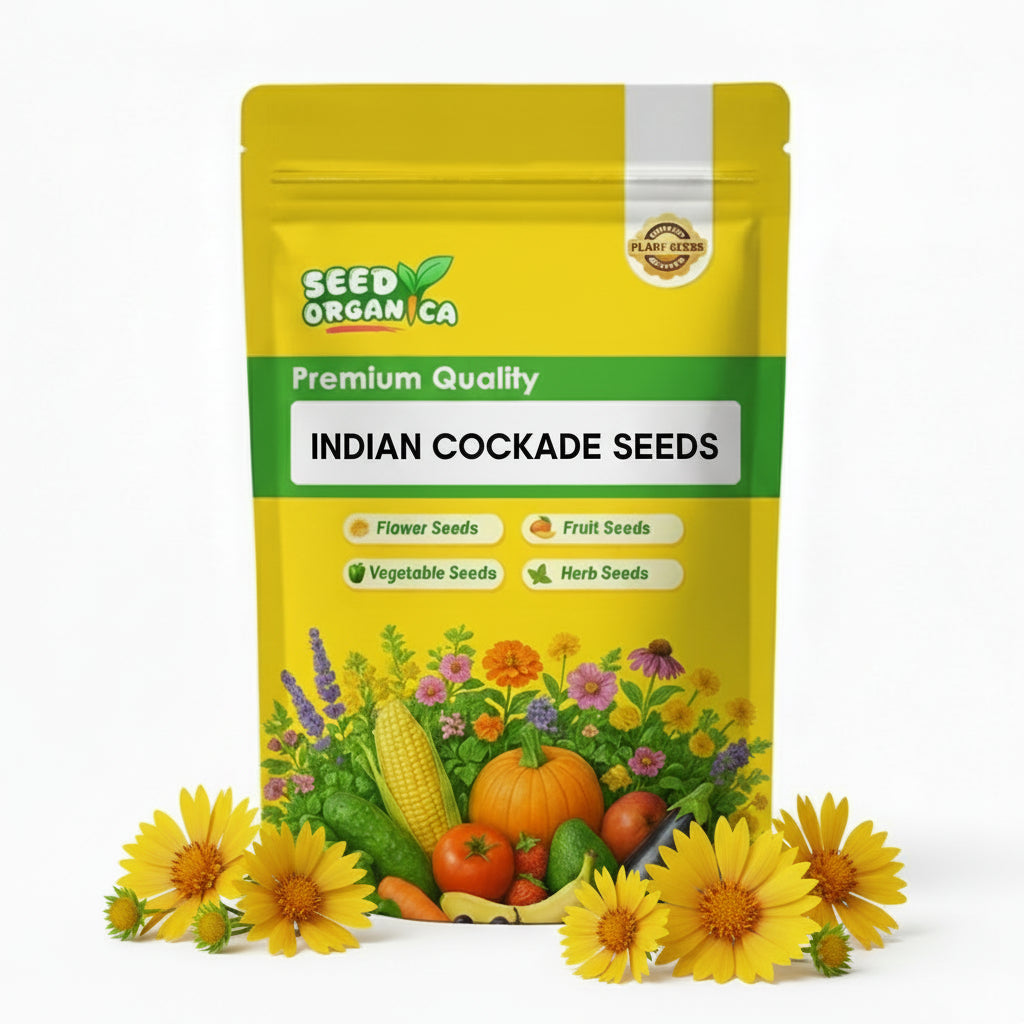 Indian Cockade Seeds | Garden Flower Seeds